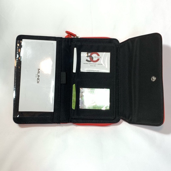 mundi | Bags | Nwot Mundi Big Fat Rfid Blocking Checkbook Wallet | Poshmark